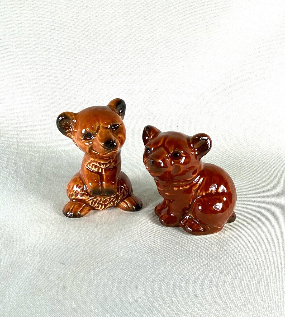Heartwarming Pair of Goebel Bear Cubs Figurines 1970’s Made in West ...