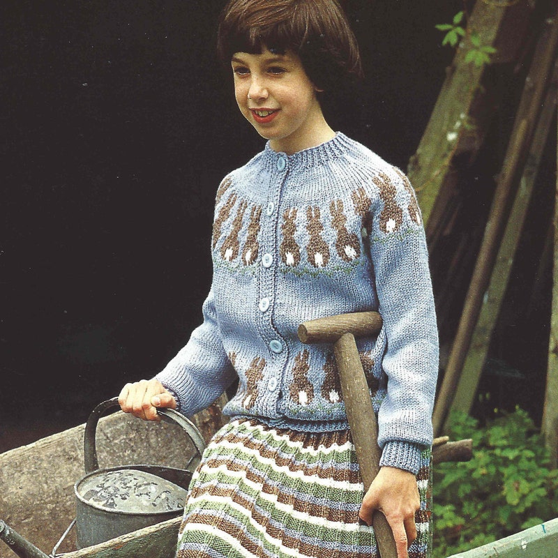 Rabbit Sweater - Etsy