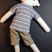 Cloth Doll Rag Doll Boy Pdf Pattern With Detailed Instructions Zak - Etsy