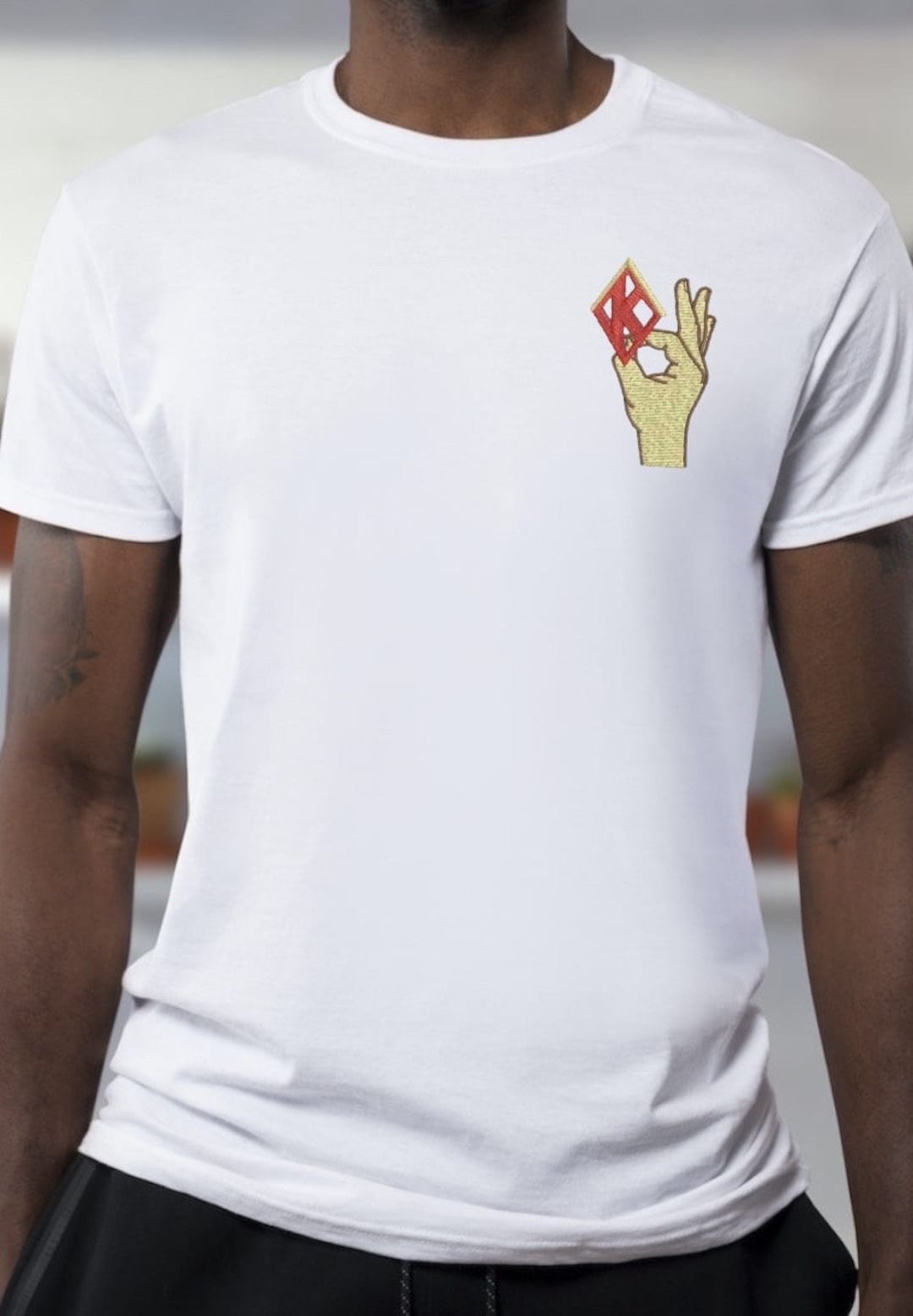 K Hand Sign Embroidery Design 6 Formats INCLUDED - Etsy