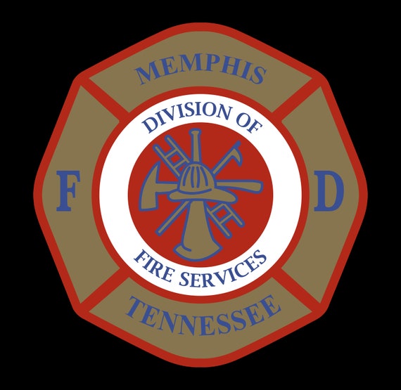 Memphis Tennessee Division of Fire Services PNG - Etsy