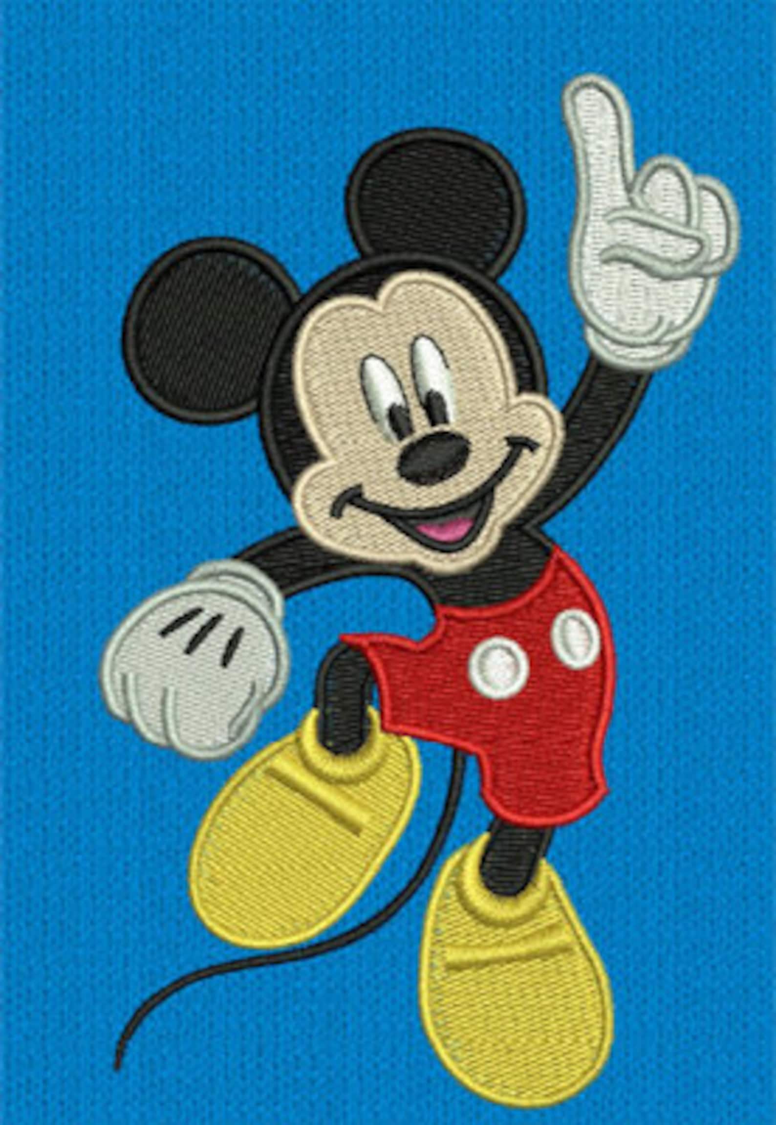 1st Mickey Birthday Design Mouse Embroidery Mickey - Etsy