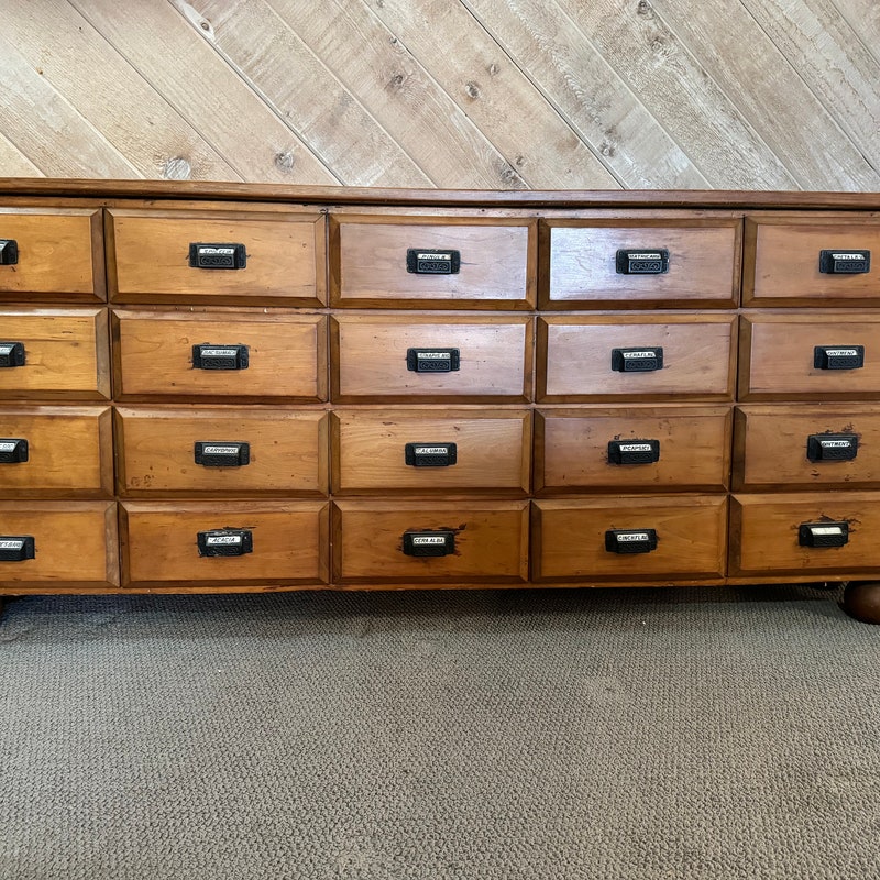 Card Catalog Table - Etsy