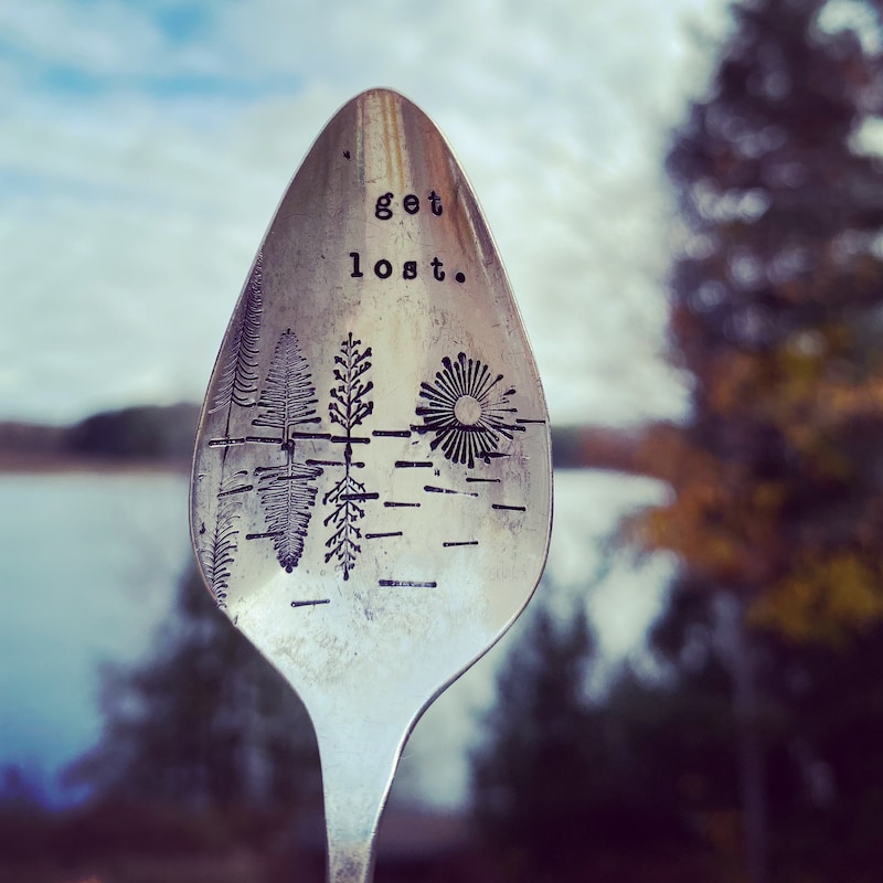 Stamped Spoons - Etsy
