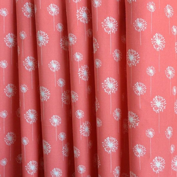 Coral Curtains - Etsy