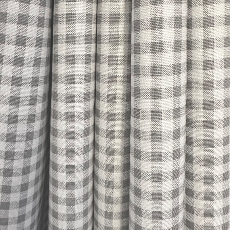 Check Curtains - Etsy