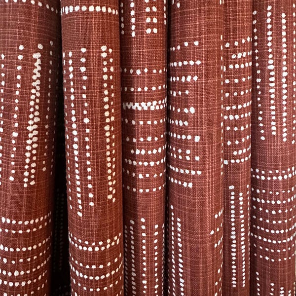 Rust Shower Curtain - Etsy