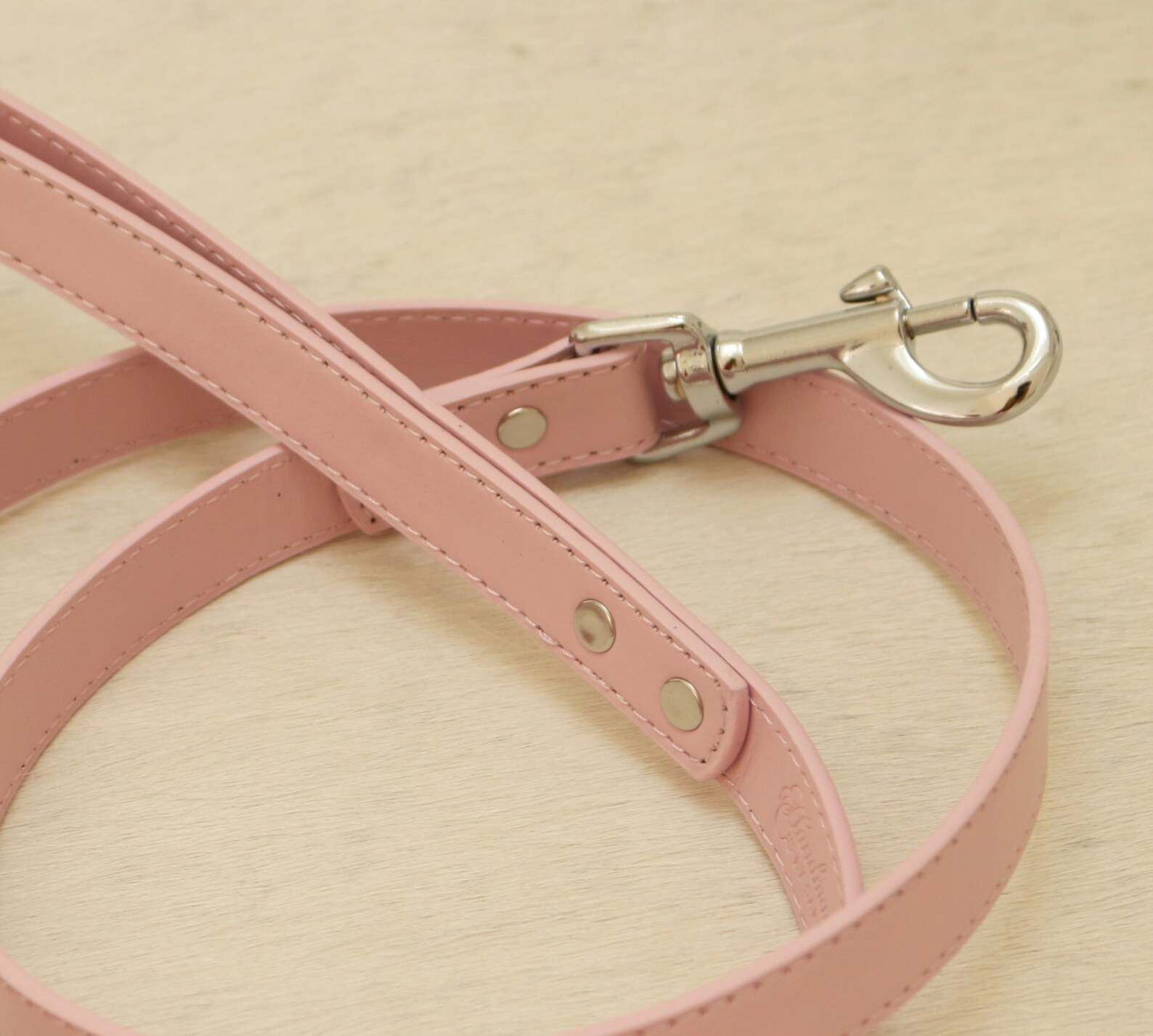 Pink Dog Leash Pet Accessorypink Leather Leash Dog Lovers | Etsy