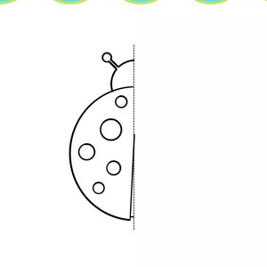 Printable Symmetry Drawing Activity, Digital Symmetry Drawing Activity ...