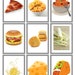 Pictorial Food Printable Cards Digital Download, Speech Development ...