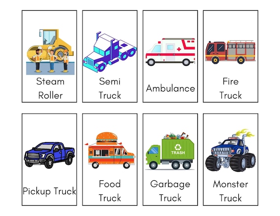 Free Matching Memory Game For Kids Transportation The Free Race Car