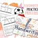 Printable Handwriting Practice, Digital Handwriting Worksheet, Summer ...