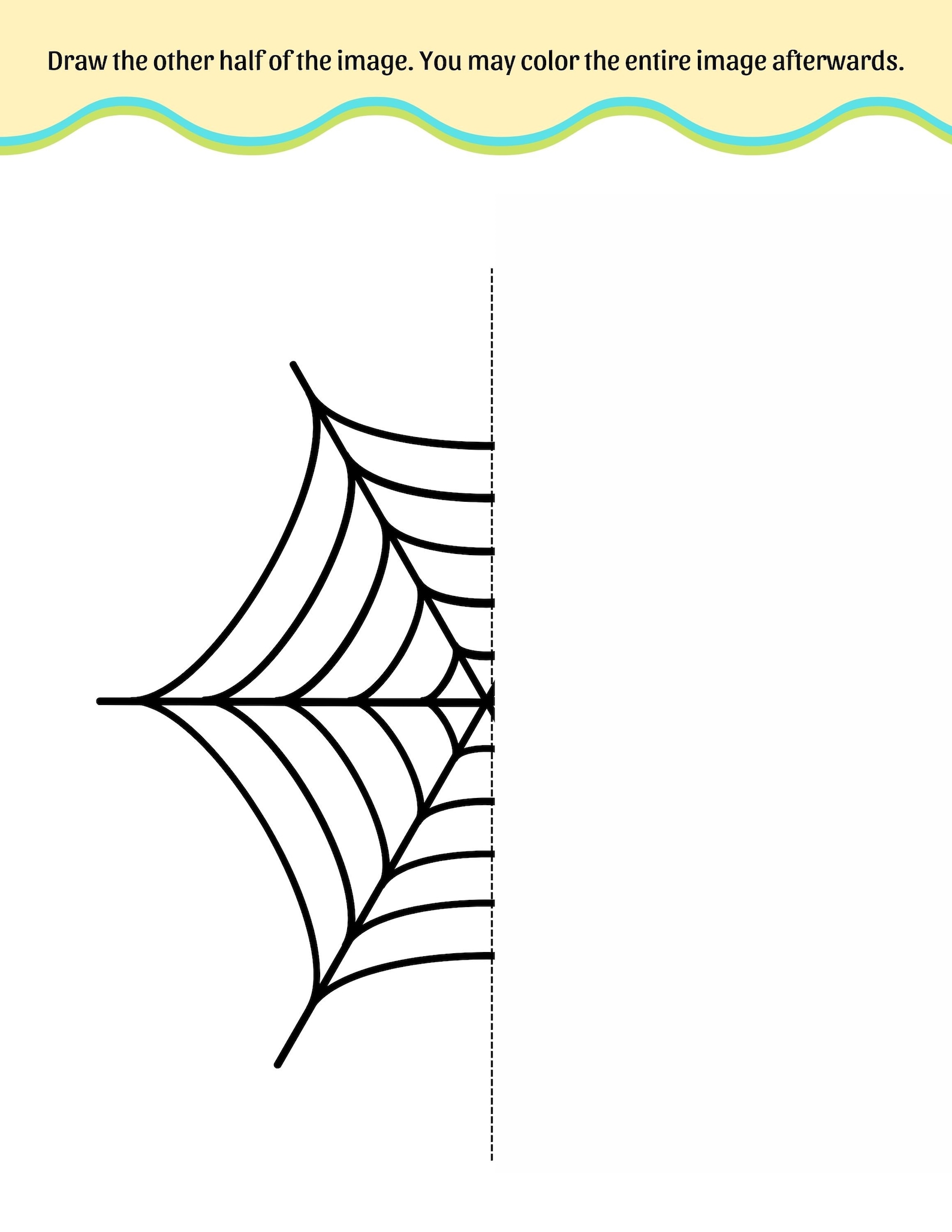 Printable Symmetry Drawing Activity, Digital Symmetry Drawing Activity ...