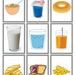 Pictorial Food Printable Cards Digital Download, Speech Development ...