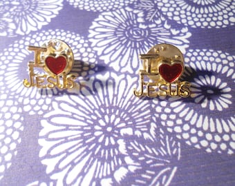 I Love Jesus Pins - Etsy