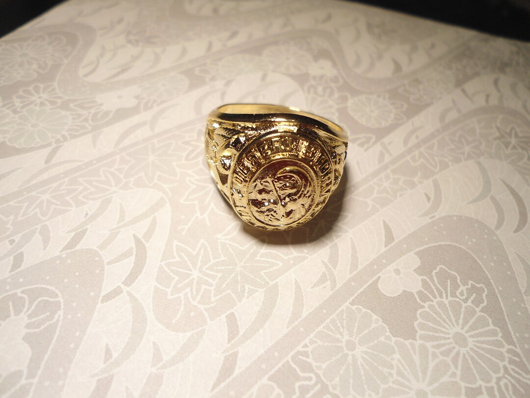 1 Goldplated 18k Electroplated Desert Storm Ring 3-size 13, 1-size 11 ...