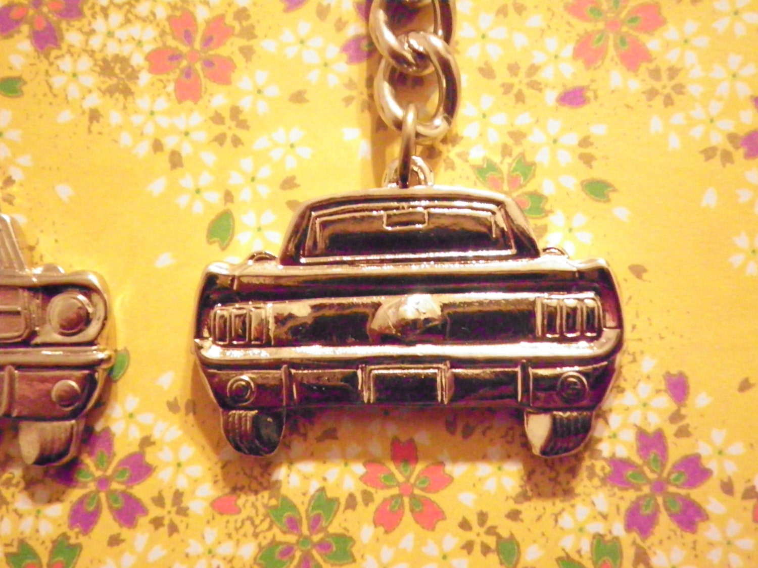 1 Vintage Silverplated 65 Mustang Key Chains - Etsy