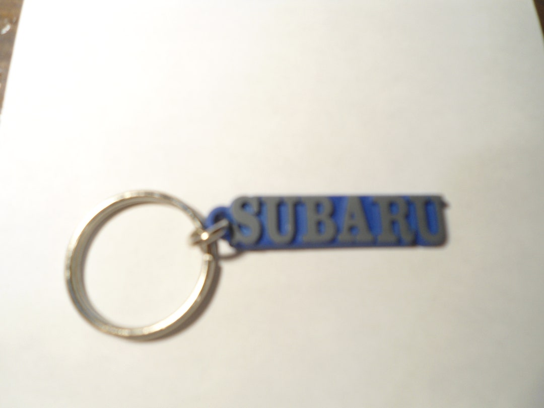 1 Vintage Subaru Car Key Ring Key Chain - Etsy