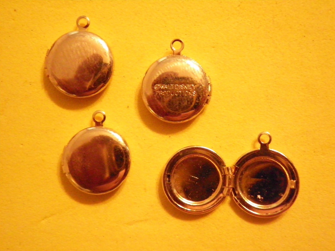 6 Vintage 20mm Goldplated Walt Disney Productions Signed Lockets - Etsy