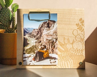 Arizona Laser Engraved Wood Picture Frame - Etsy