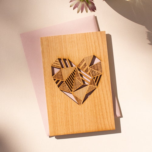 Card Frame Dark Wood Reclaimed Wood Photo Frame Picture | Etsy