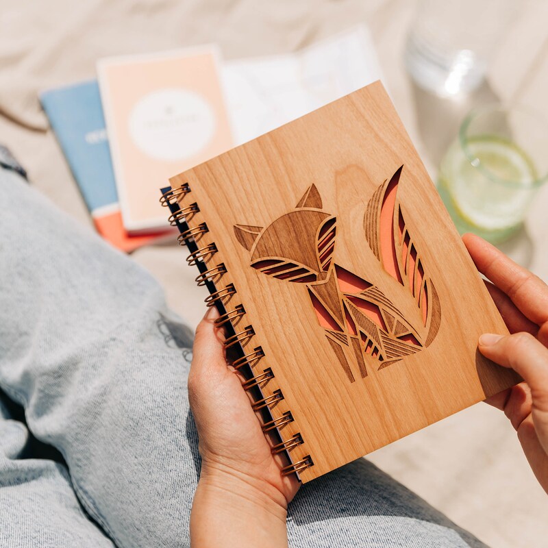 Fox Notebook - Etsy