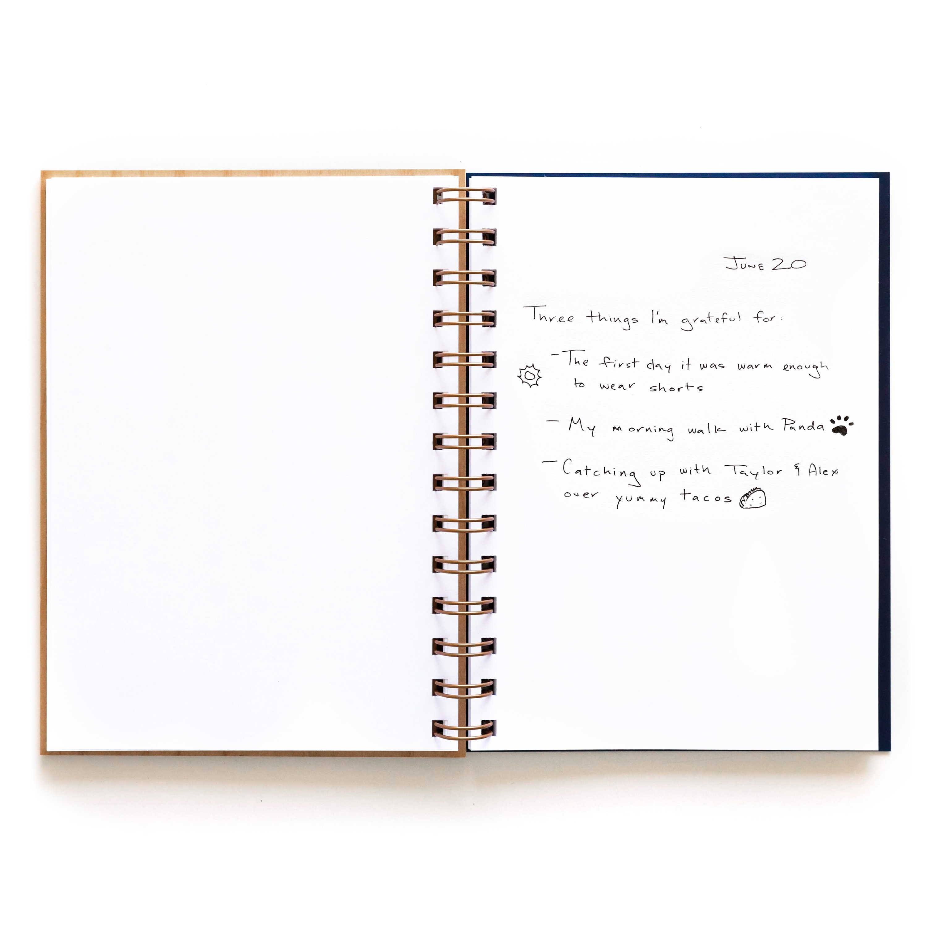 Do What You Love Wood Journal Notebook Sketchbook Spiral | Etsy