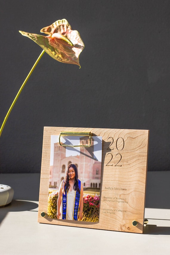 Class of 2023 Personalized Wood Graduation Picture Frame - Etsy
