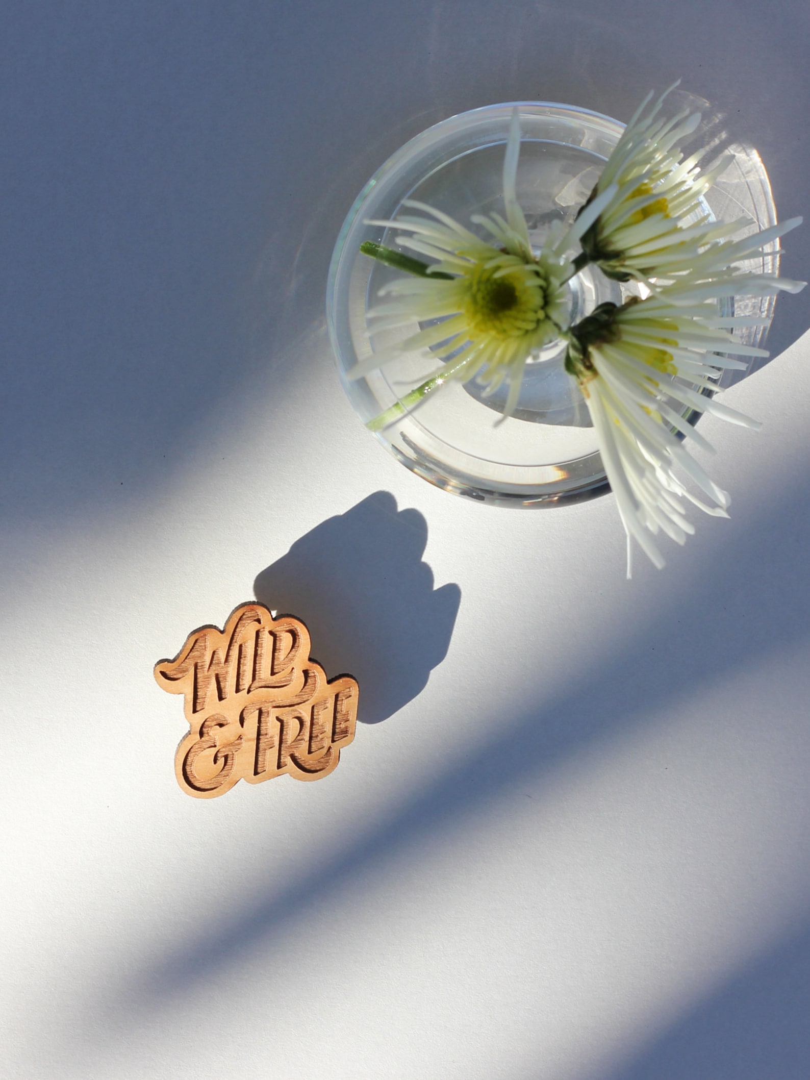 Wild & Free Wood Pin gifts for All Occasions Buttons Badge - Etsy