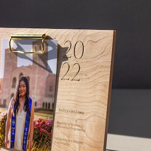 Class of 2023 Personalized Wood Graduation Picture Frame graduation ...