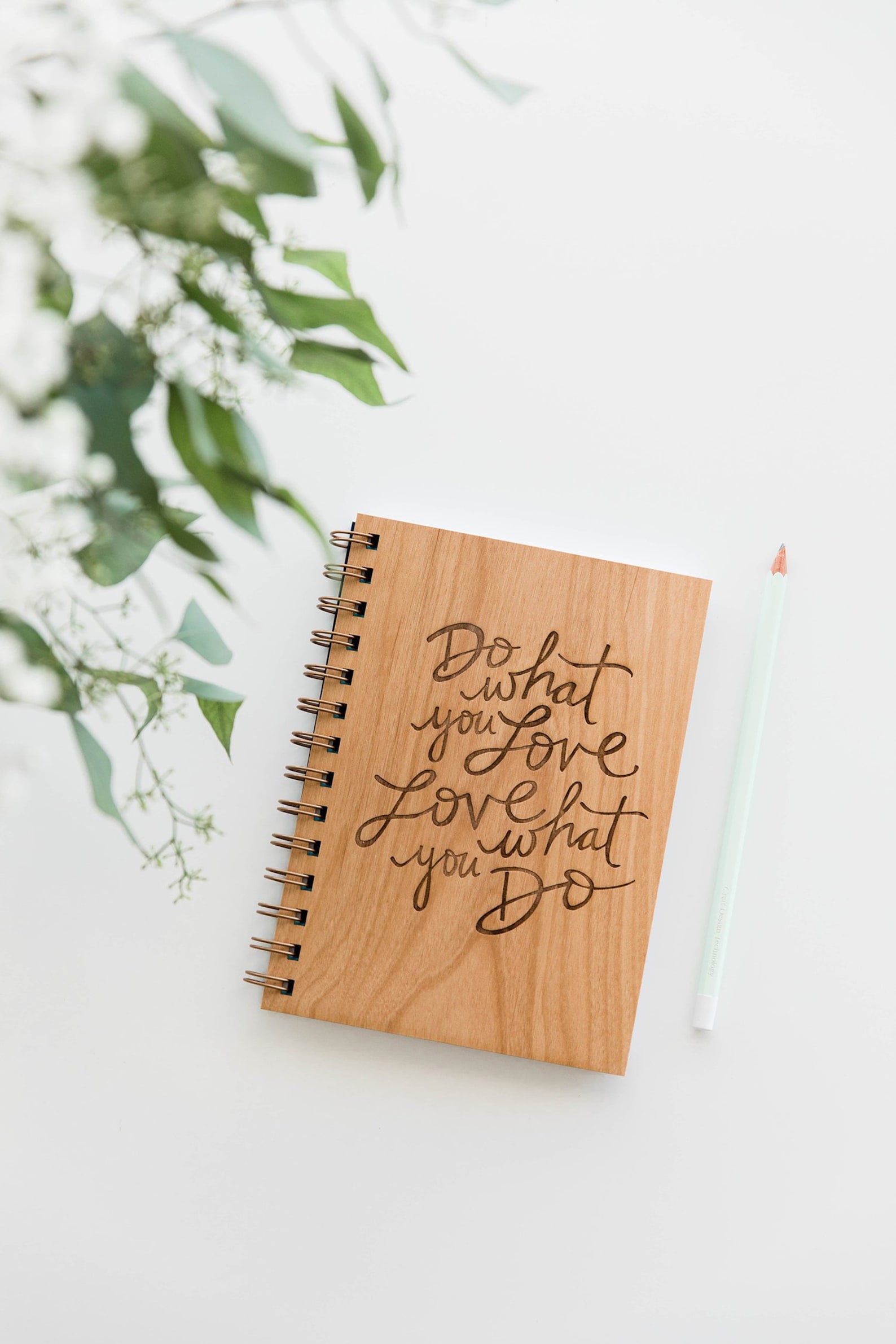 Do What You Love Wood Journal [notebook, Sketchbook, Spiral Bound ...