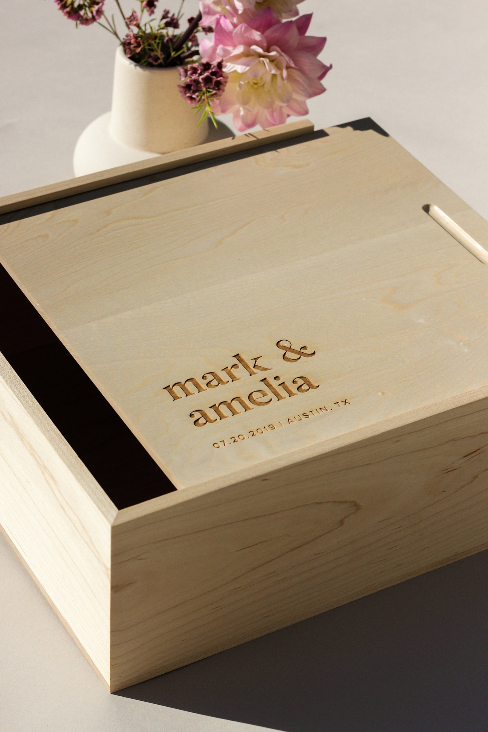 Storybook Large Keepsake Box [personalized Wedding Gift, Wood ...