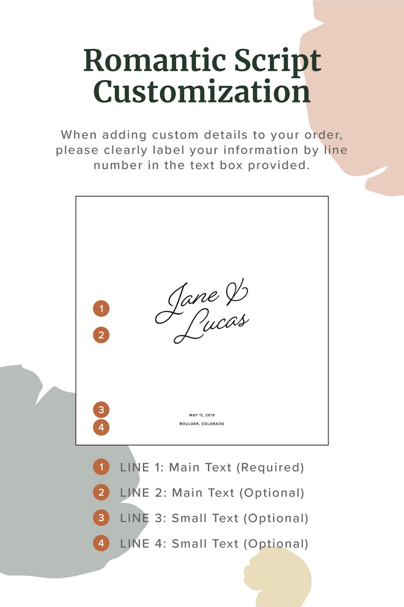 Romantic Script Large Wood Personalized Keepsake Box | Etsy