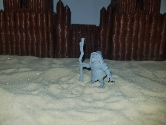 Crow Staff RPG Miniature Sculpted by Goonmaster Games - Etsy