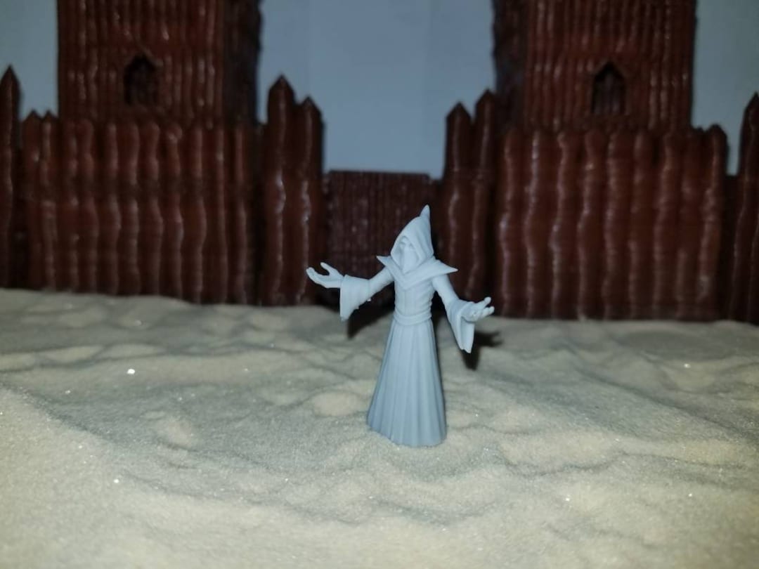 Robed Cultist Pose 2 | RPG Miniature | Sculpted by Goonmaster Games ...