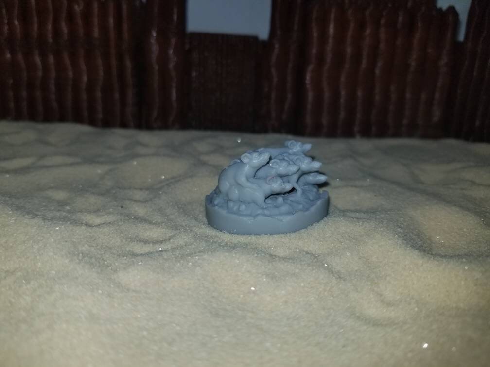 Rat Swarm RPG Miniature Sculpted by Goonmaster Games 28-35 Mm Scale - Etsy