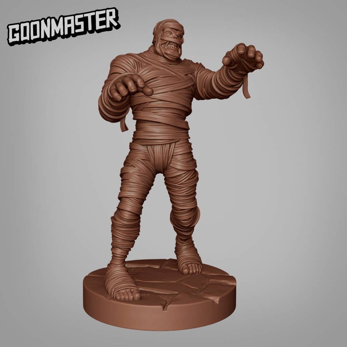Mummy Pose 1 RPG Miniature Sculpted by Goonmaster Games 28-35 Mm Scale ...