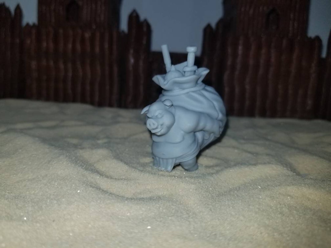 Loot Pig | RPG Miniature | Sculpted by Goonmaster Games | 28-35 Mm ...