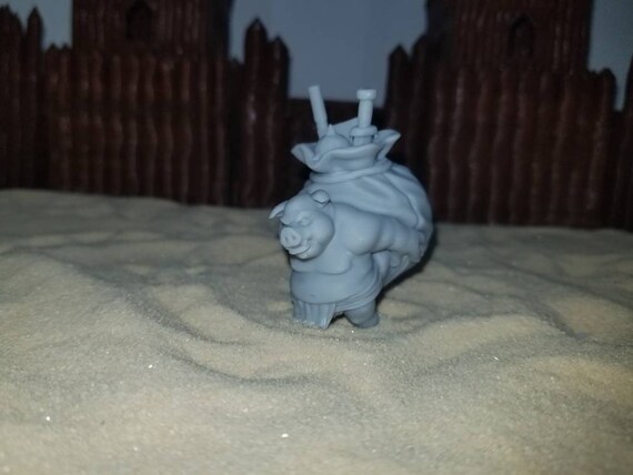 Loot Pig RPG Miniature Sculpted by GoonMaster Games | Etsy