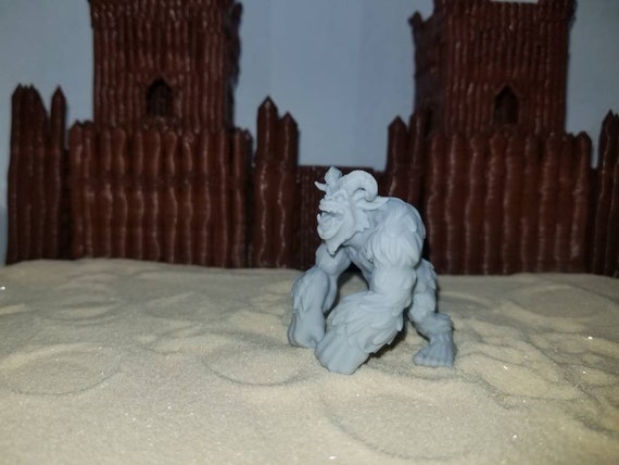 Yeti Pose 2 RPG Miniature Sculpted by Goonmaster Games - Etsy
