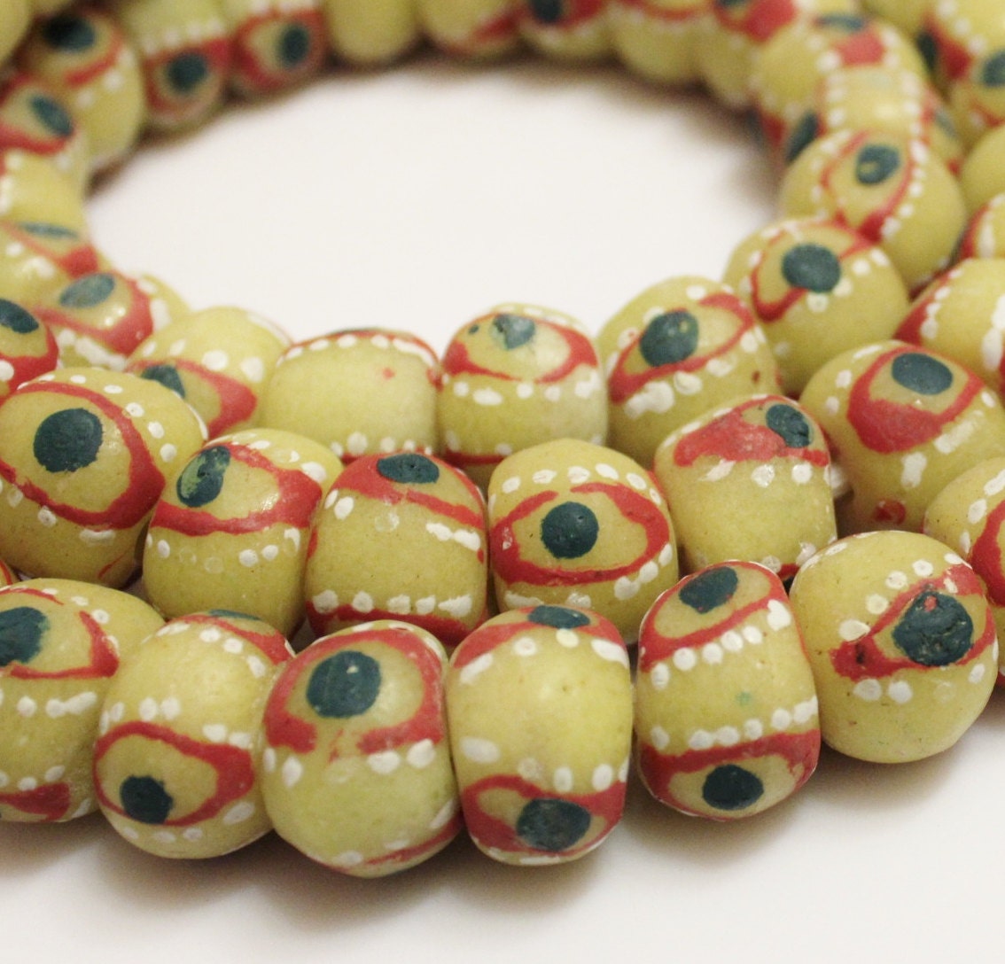 African Powder Glass Beads - Etsy