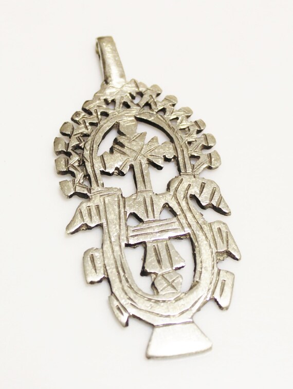 Unique Cross Made in Ethiopia African Jewelry Supplies | Etsy