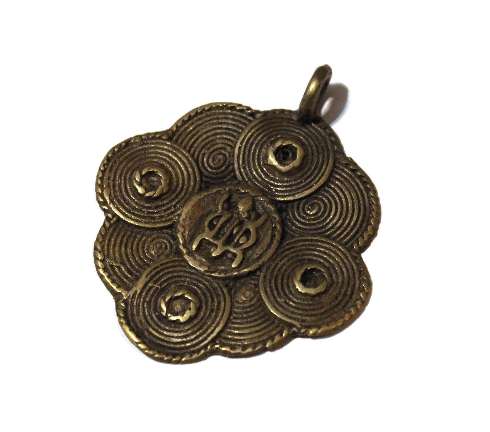 Adinkra Symbol Pendant Crocodile DENKYEM Pendant Turtle - Etsy