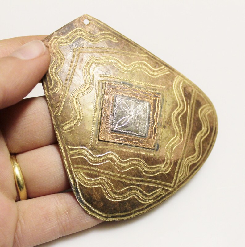 Unique African Mali Tuareg Pendant Ethnic Jewelry Supplies - Etsy