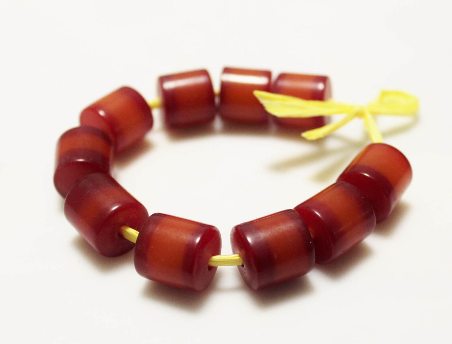 Unique Islamic Cylinder Resin Beads, Middle Eastern Beads, Ethnic ...