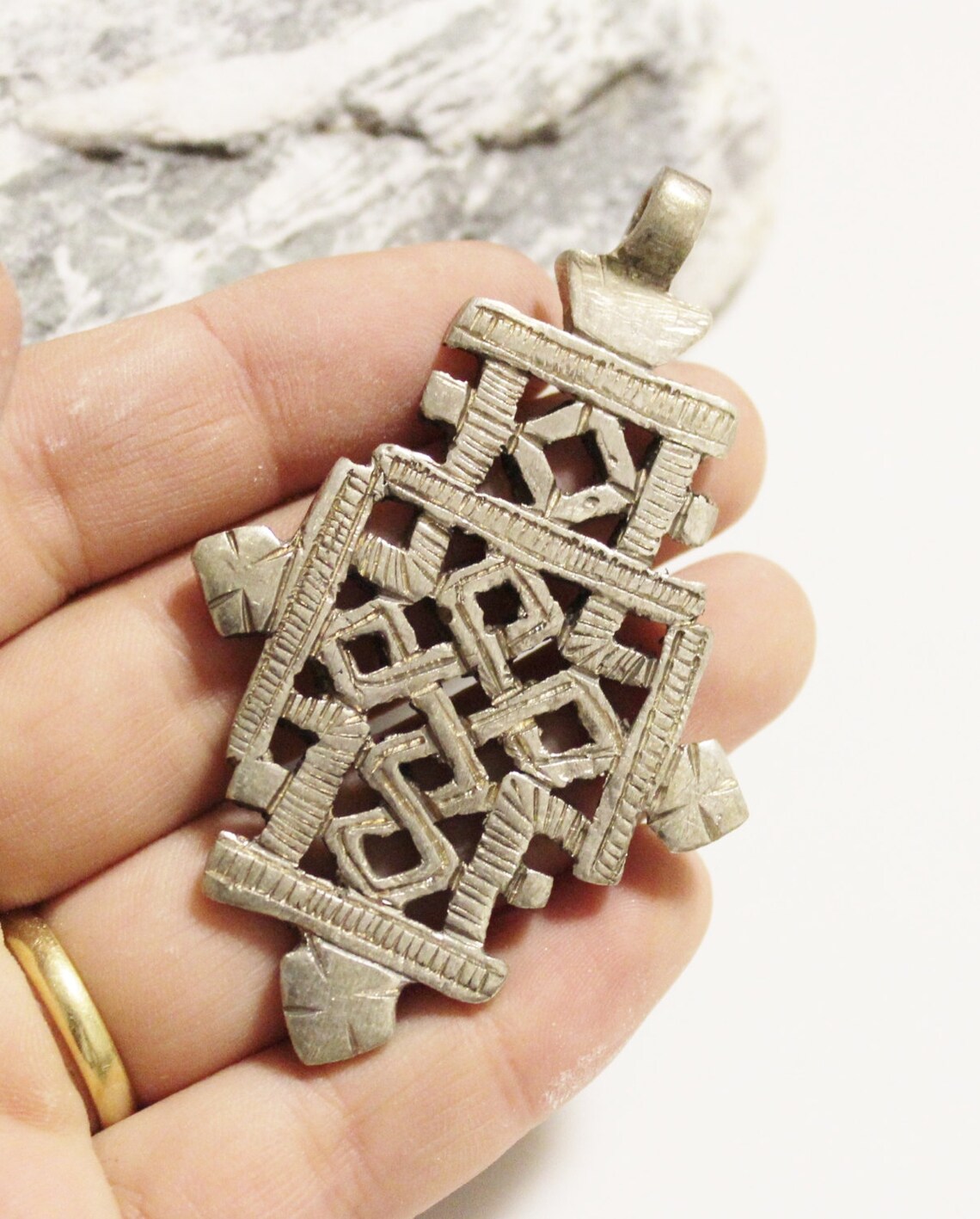 Ethiopian Coptic Cross 68x43 Mm African Coptic Cross - Etsy