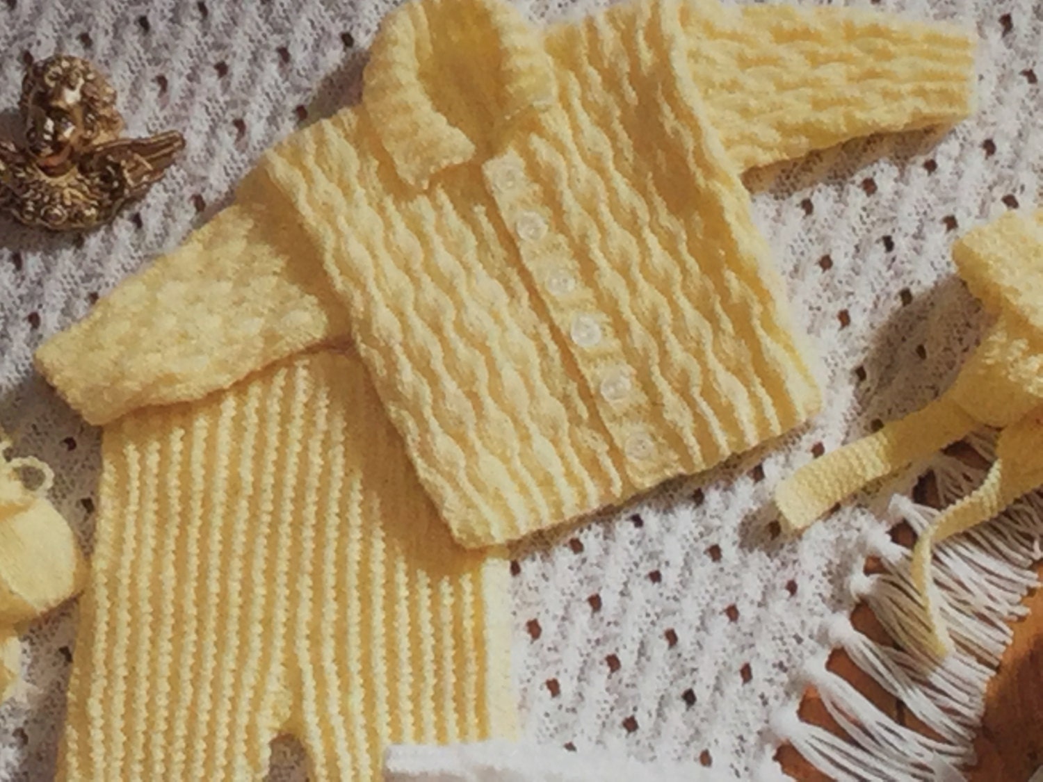 UK/EU SELLER New Arrival Pdf Knitting Pattern Coat Jacket Trousers ...