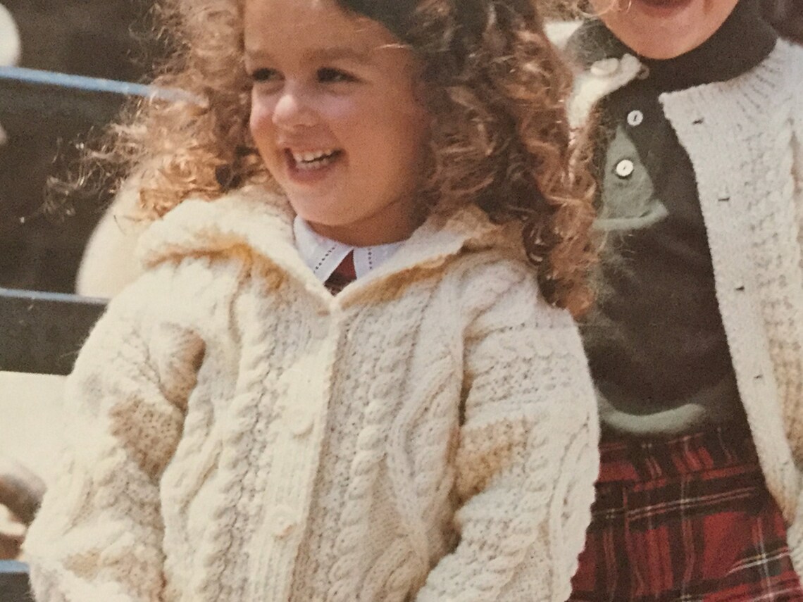 UK/EU SELLER Vintage Aran Pattern Pdf Knitting Instructions - Etsy UK