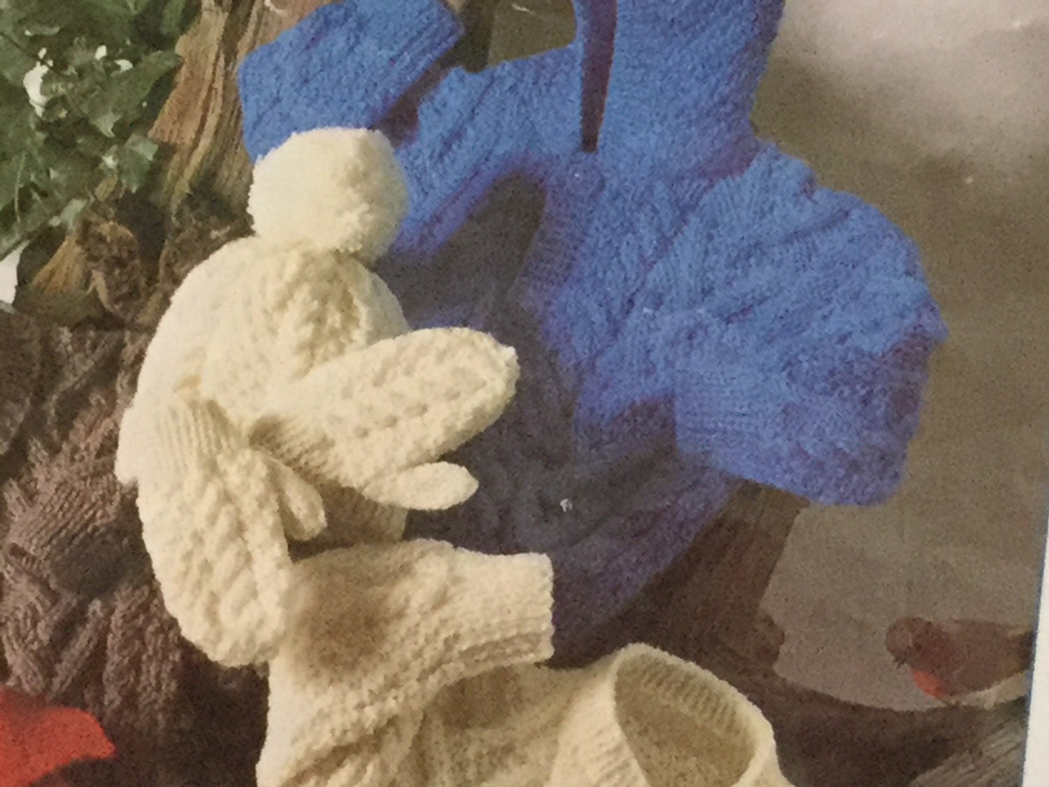 UK/EU SELLER Aran Baby/childs Pdf Knitting Pattern Hoody, Rolled Neck ...