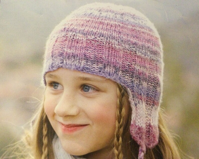 UK/EU SELLER Vintage Pdf Knitting Pattern 4yrs to Adult Hat Patterns X ...